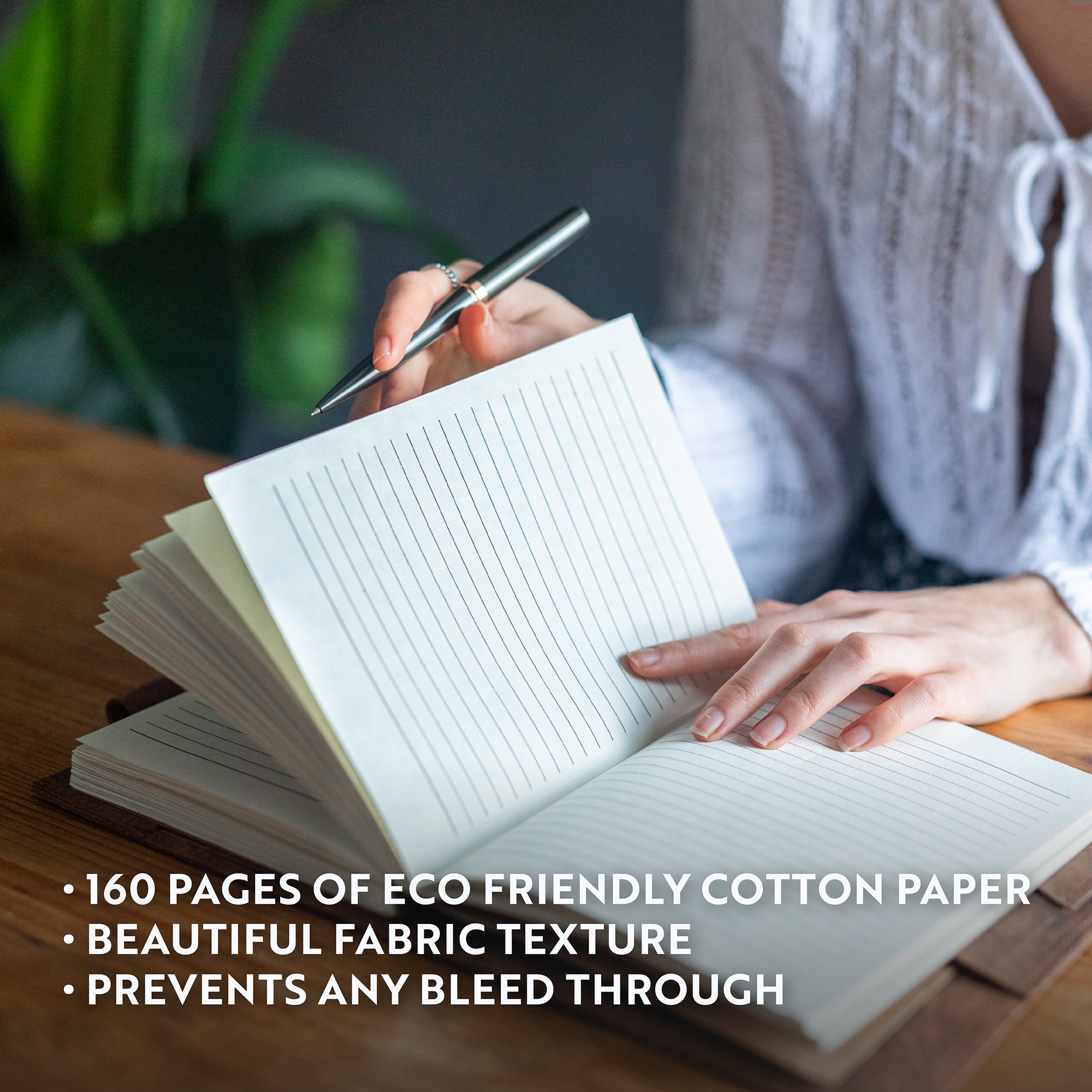Lined Paper Journal Refills by Moonster - Genuine Leather Journals ...